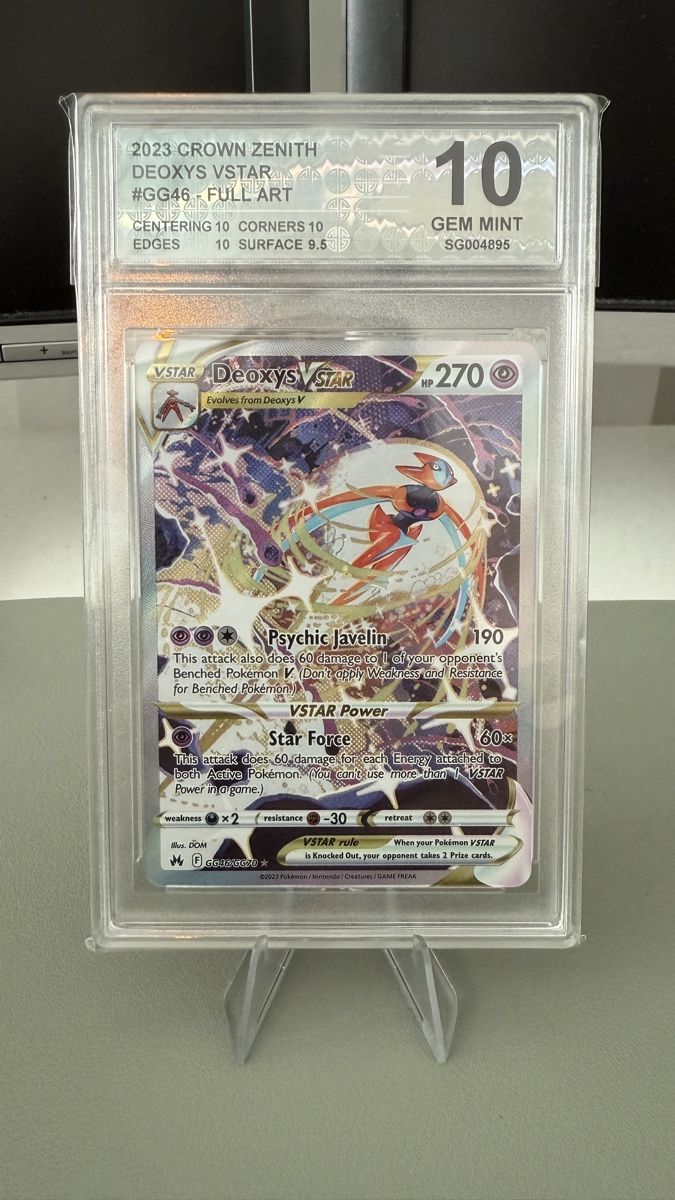 Pokémon Deoxys VSTAR GG46/GG70 Crown Zenith Galarian Gallery (Neu (gemäss Beschreibung)) in ...