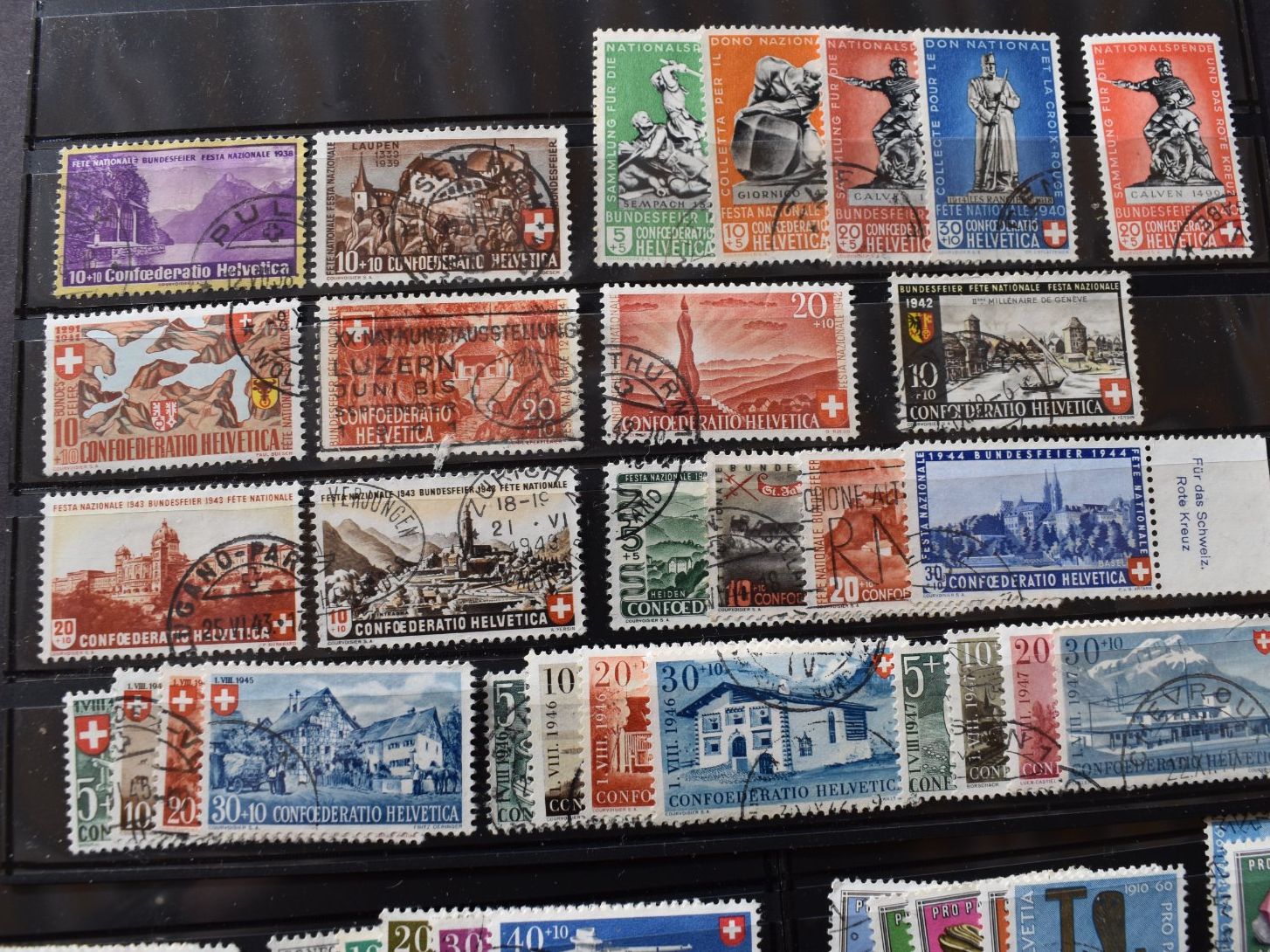 alle Pro Patria Ausgaben. Ab Nr. 1 . 161 B1401I (Gebraucht) in ...