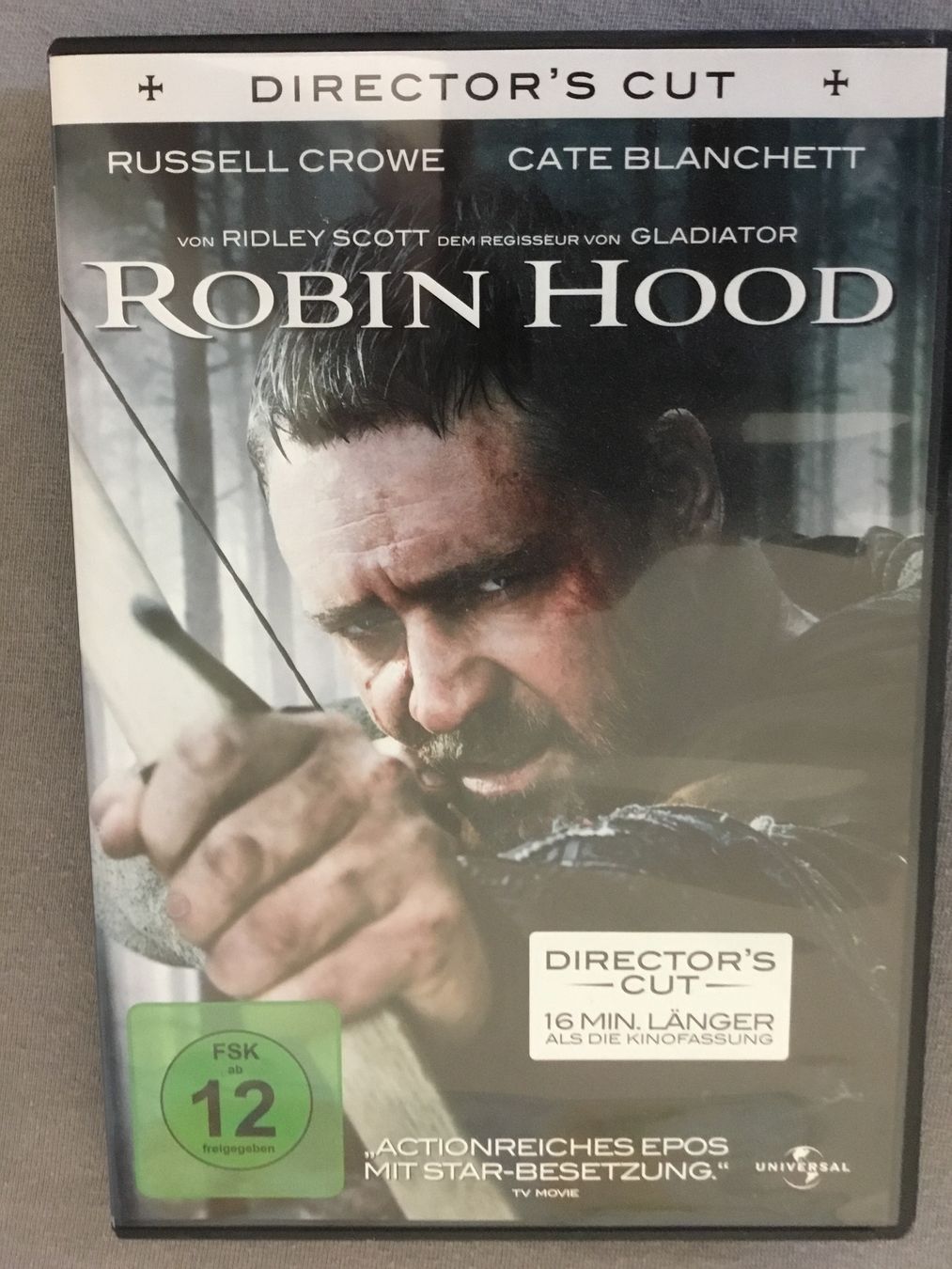 DVD Robin Hood Director's Cut mit Russell Crowe (Gebraucht) in ...