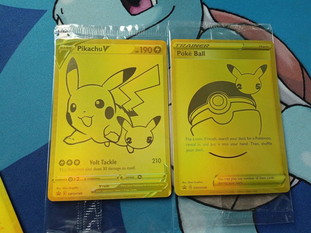 Pikachu Gold & Pokeball - Ultra Premium Collection SEALED EN (Neu und ...