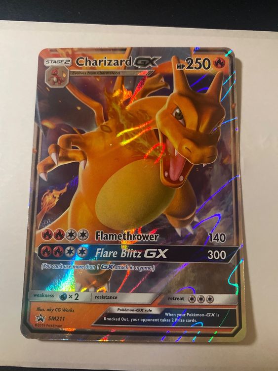 Pokemonkarte Charizard GX (Neu und originalverpackt) in Stadel für CHF 8 – mit Lieferung auf ...