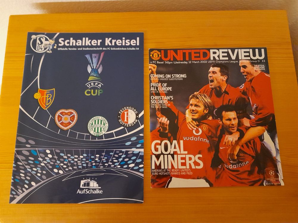 fc basel matchprogramme (Neu (gemäss Beschreibung)) in binningen für CHF 8 – mit Lieferung auf ...