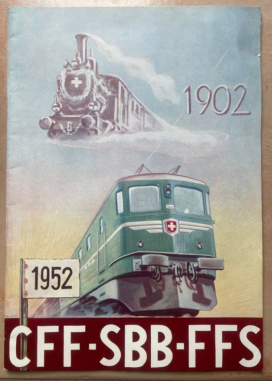 CFF-SBB-FFS 1902-1952. 50 ans CFF (Gebraucht) in für CHF 35 – mit ...