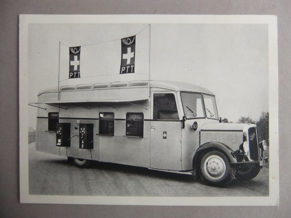 fahrbares Automobil Postbureau auf Saurer chassis (Gebraucht) in St. Niklaus VS für CHF 9 – mit ...