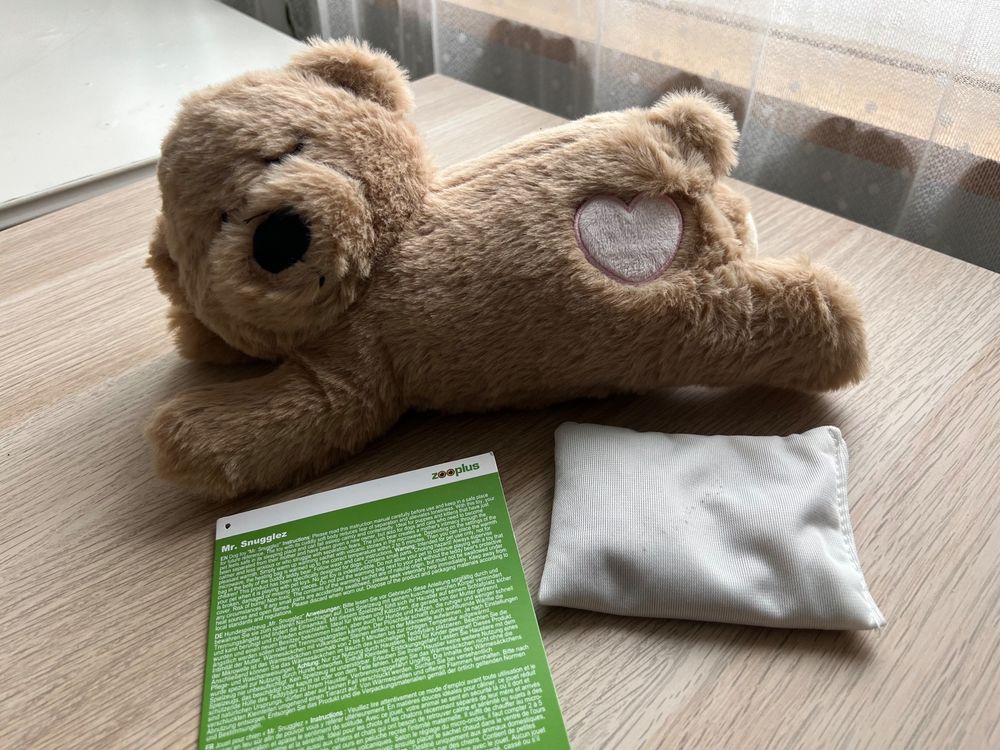 Hundespielzeug Kuschelbär mit Wärmekissen Mr. Snugglez NEU | Kaufen auf ...