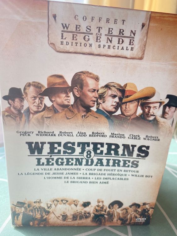 Coffret de 8 DVD WESTERNS LÉGENDAIRES (Neu (gemäss Beschreibung)) in ...