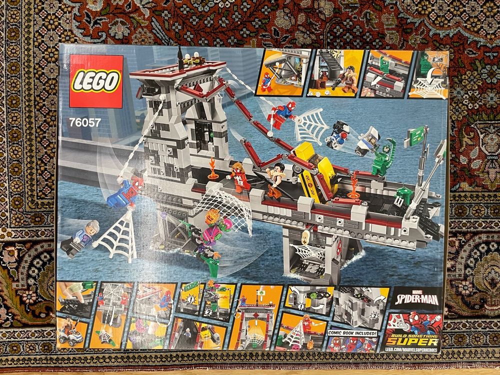 Lego Super Heroes 76057 Web Warriors ultimate Bridge Battle (Neu und ...
