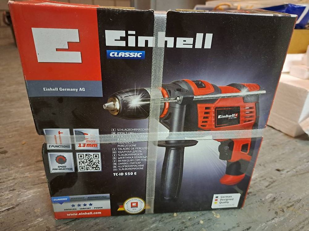 Einhell Bohrmaschine TC-ID 550 E (Neu und originalverpackt) in Uznach für CHF 30 – mit Lieferung ...