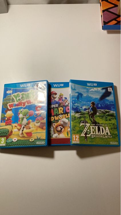 3 Wii U Spiele: Super Mario 3D World, etc. (Gebraucht) in Riehen für ...