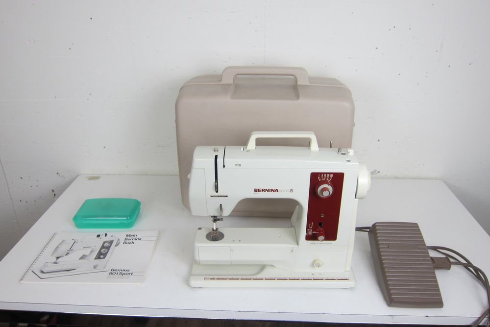 Nähmaschine Bernina 803 Sport mit Koffer (Gebraucht) in Fahrweid für ...