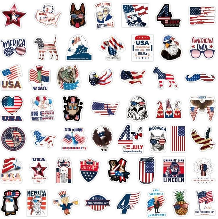 50 tlg Stickerset USA Trump Stickerbomb Aufkleber New York (Neu und ...