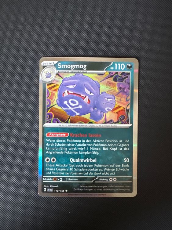 Pokemon Smogmog Holo 151 Deutsch (Neu (gemäss Beschreibung)) in ...