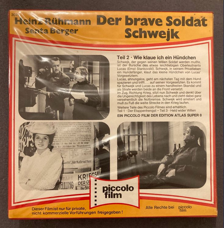 Film - Super 8 - Ton - Der brave Soldat Schwejk - s/w (Gebraucht) in ...