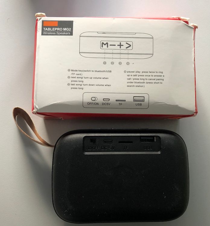 2 Stück neu Bluetooth mini Boxen mit Akku integriert (Neu und ...