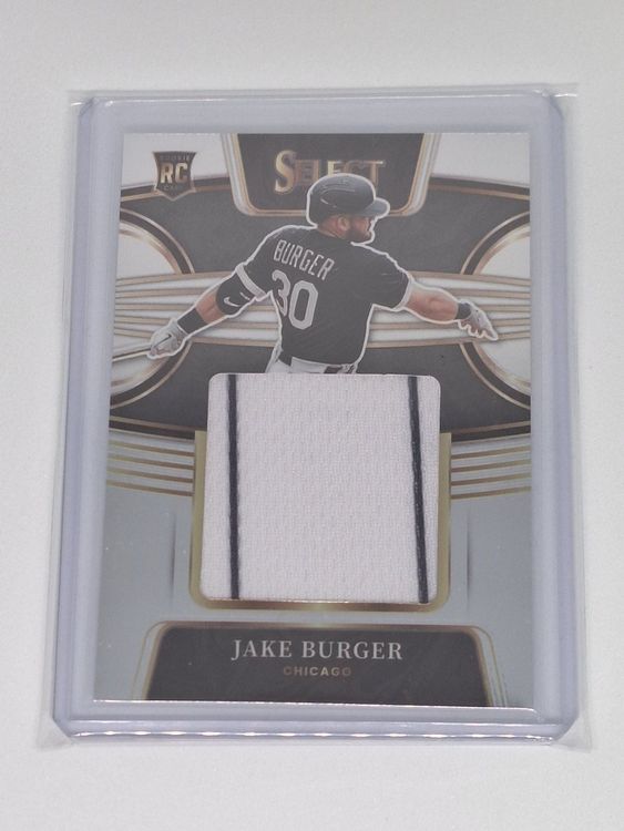 Card Rookie Jake Burger - jersey patch (Neu (gemäss Beschreibung)) in ...