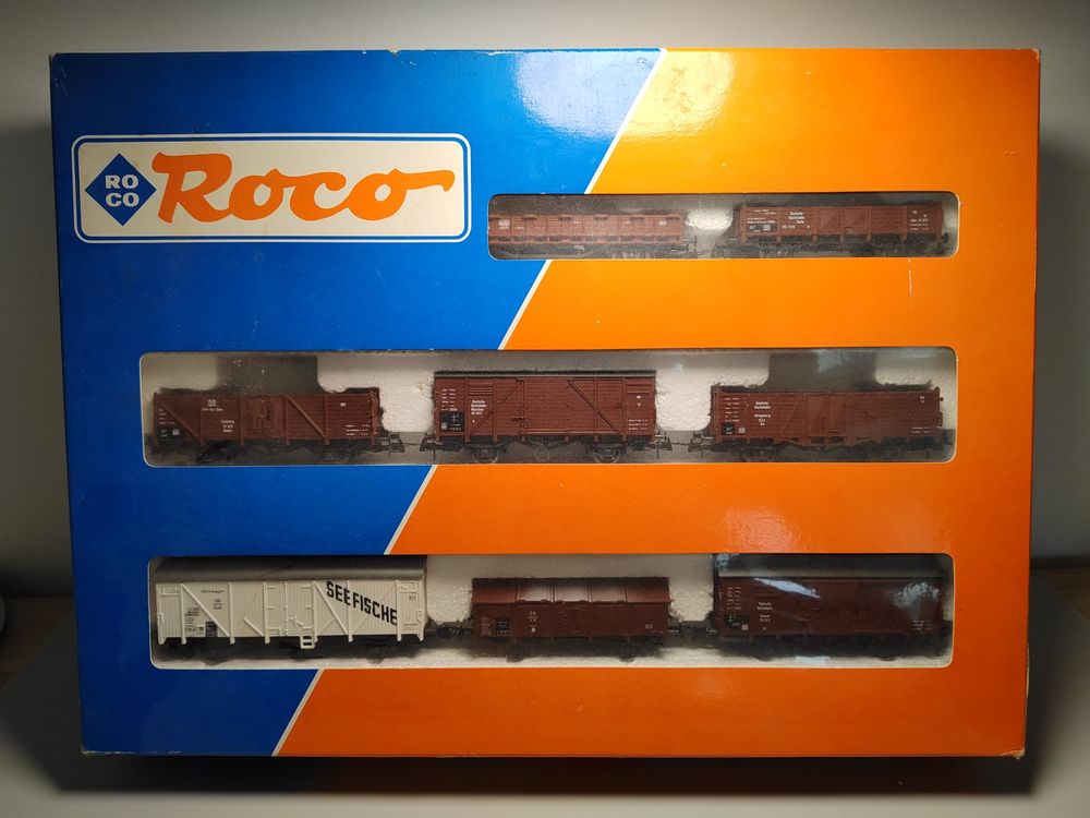 Roco 44002 Güterwagen-Set DB (8 Wagen) (Gebraucht) in Bachenbülach für ...