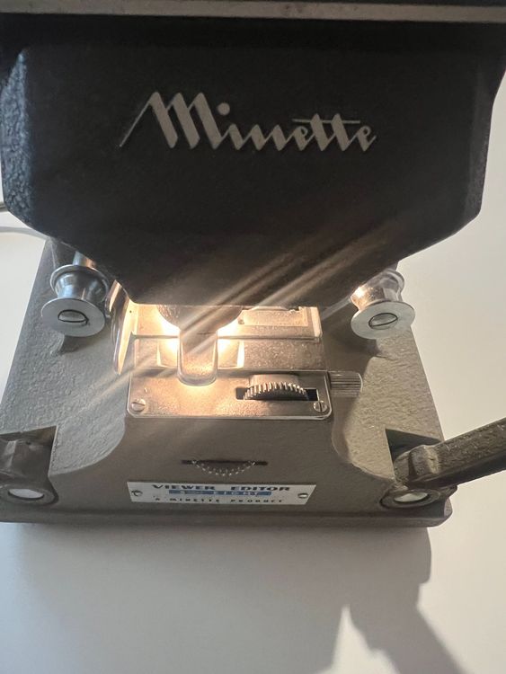 Vintage Super 8mm Film Zubehör: Klebepresse & Minette Editor (Gebraucht ...