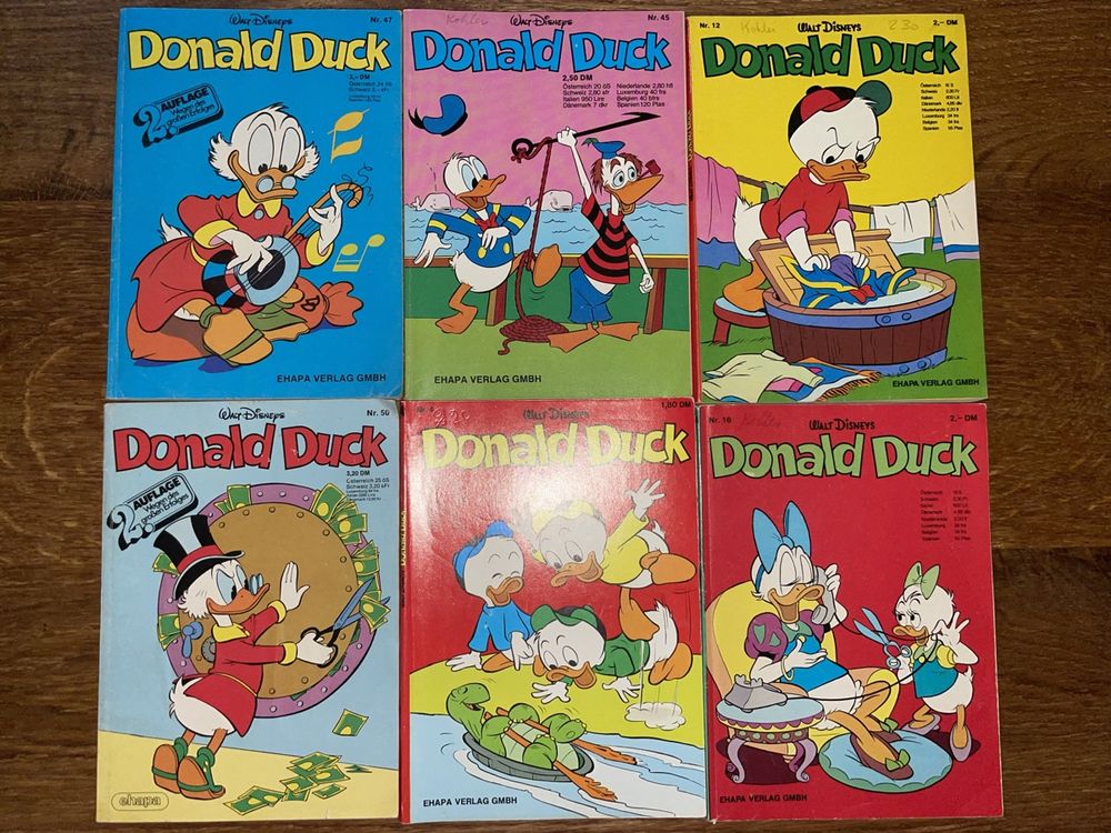 11x Donald Duck Comics 1970 Disney | Kaufen auf Ricardo