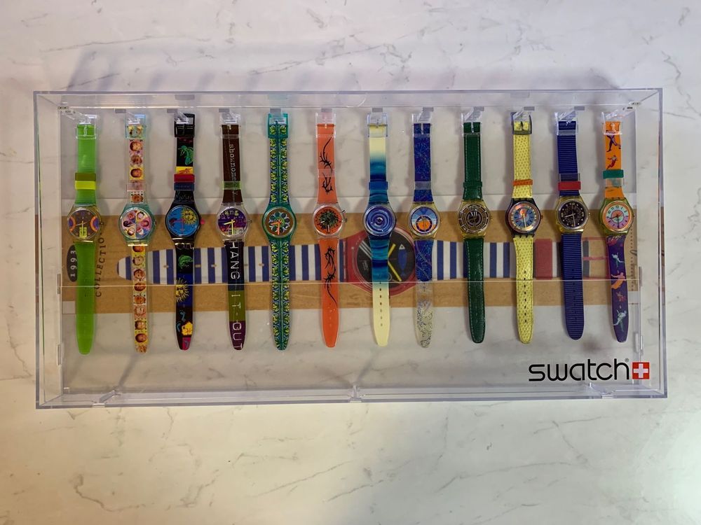 SWATCH COLLECTOR BOX DISPLAY FÜR 12 STK. (D'occasion) à Schaffhausen ...