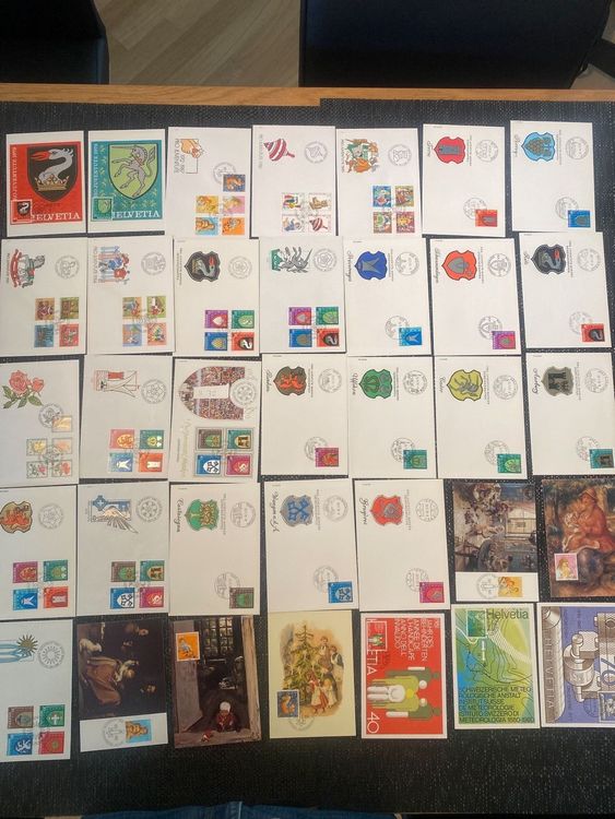 FDC Sammlung lot Schweiz gross Briefe (Neu (gemäss Beschreibung)) in Wil SG für CHF 5.9 – mit ...