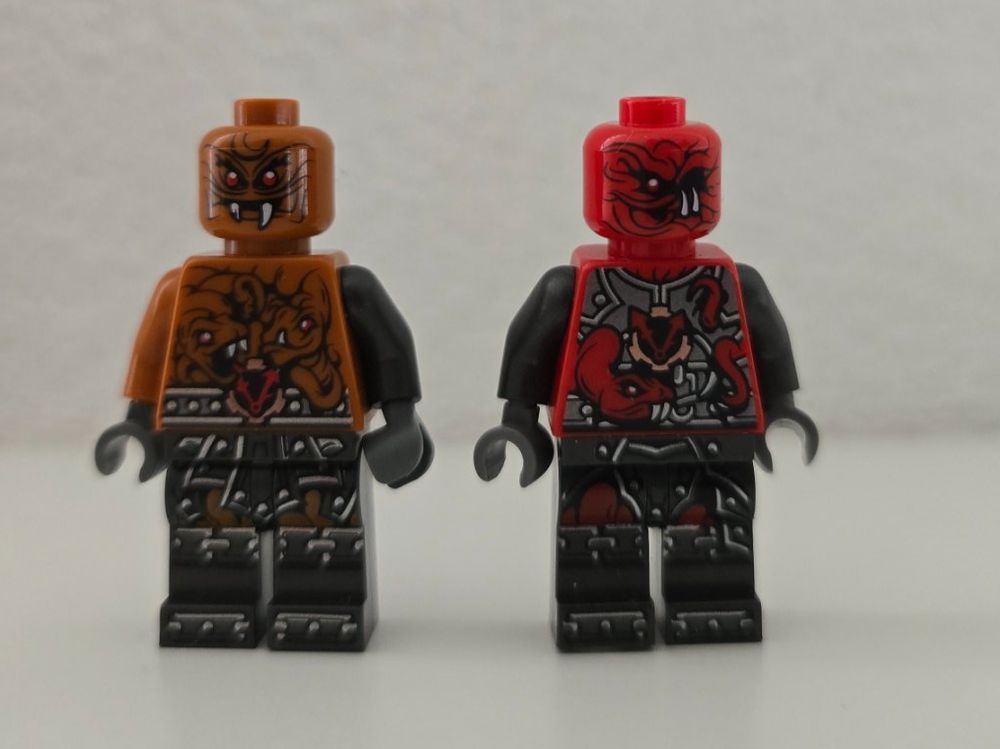 Lego Ninjago Schlangen Vermin und Commander Raggmunk Zeit (Gebraucht ...
