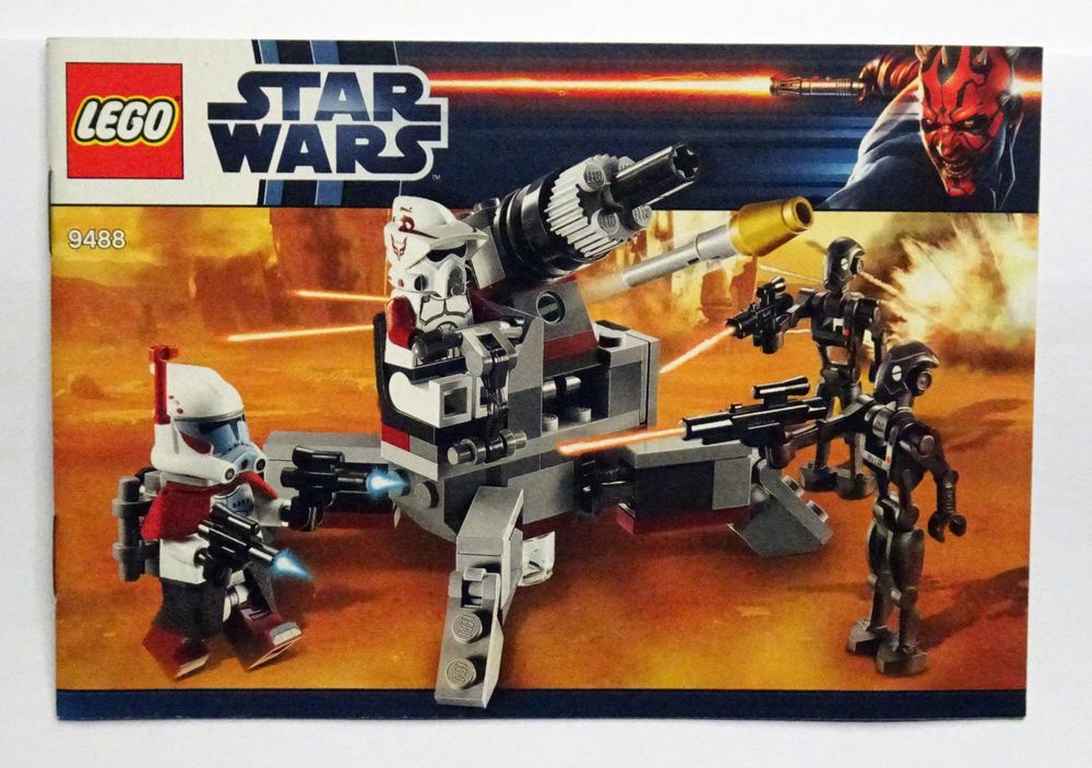 LEGO® 9488 Star Wars - Elite Cl. Tr. & Commando Droid BP (F) (Gebraucht ...