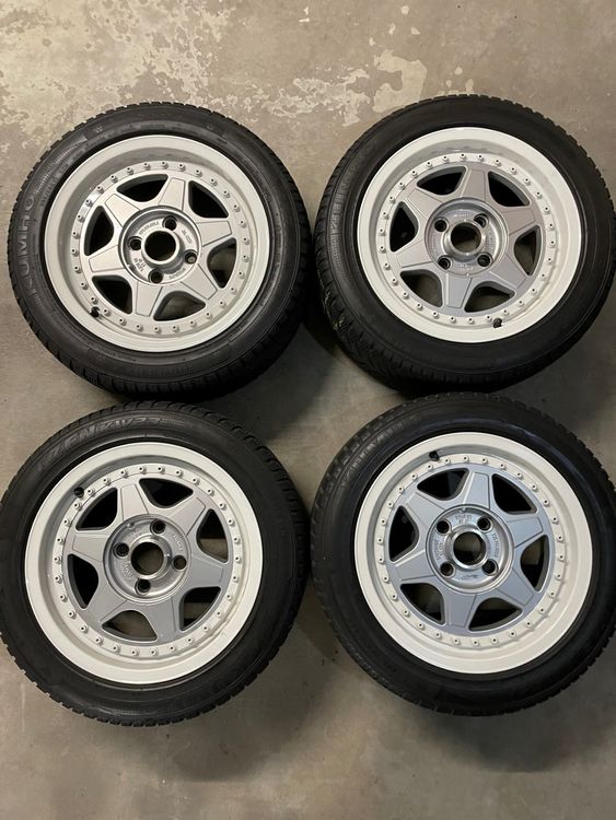 Alufelgen / Kompletträder Audi Speedline 80 90 Coupe Cabrio (Gebraucht ...