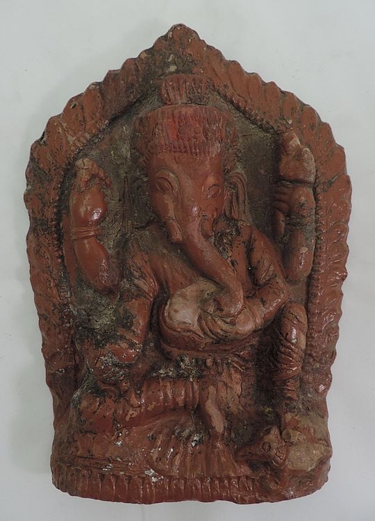 antike Terracotta Figur, Ganesha Bild | Kaufen auf Ricardo