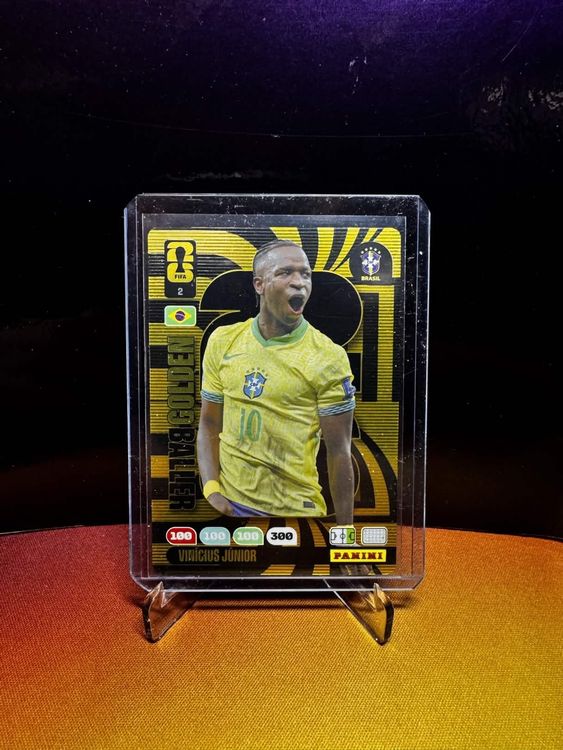 Vinicius Jr. / Panini World Cup 2026 / Golden Baller Nr.2 (Neuf (Voir ...