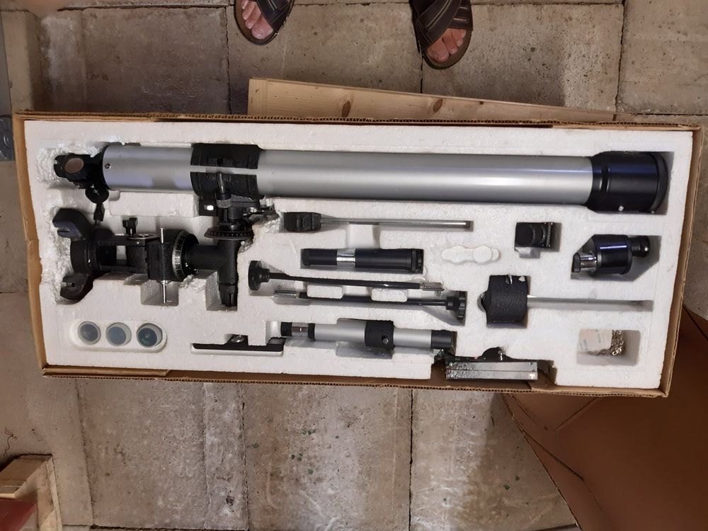 Fernrohr Apollo 4016 / 60mm Aquatoriale Refraktor-Teleskop | Kaufen auf ...