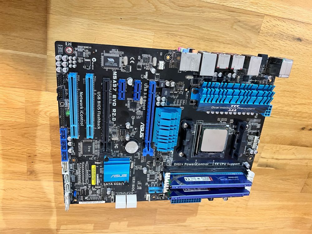 Asus Mainboard mit CPU und 16GB RAM (Gebraucht) in Zürich für CHF 55 – mit Lieferung auf Ricardo ...