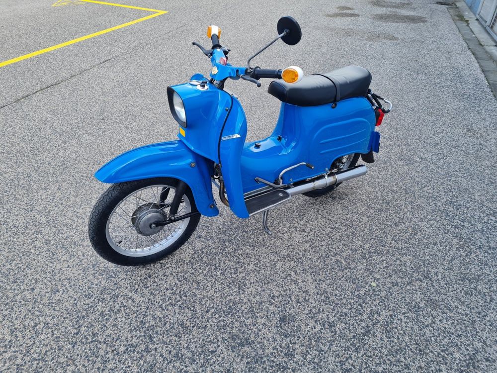 Simson Schwalbe KR 51/1 kräftige Atlantikblau Jahrgang 1979 | Kaufen auf Ricardo
