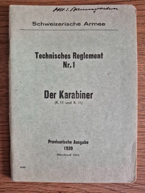Der Karabiner (Gebraucht) in Balsthal für CHF 85 – mit Lieferung auf Ricardo kaufen