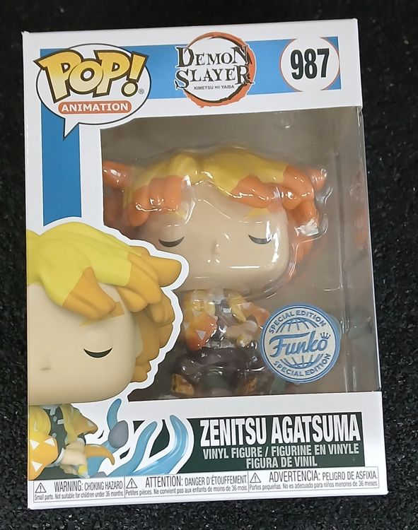 Funko Pop Animation Demon Slayer - Zenitsu #987🔥 (Neuf avec emballage d ...