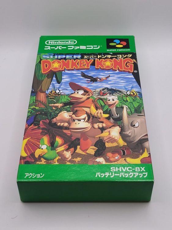 Donkey Kong Country 1 OVP Complete SNES Super Famicom Jap. | Kaufen auf Ricardo