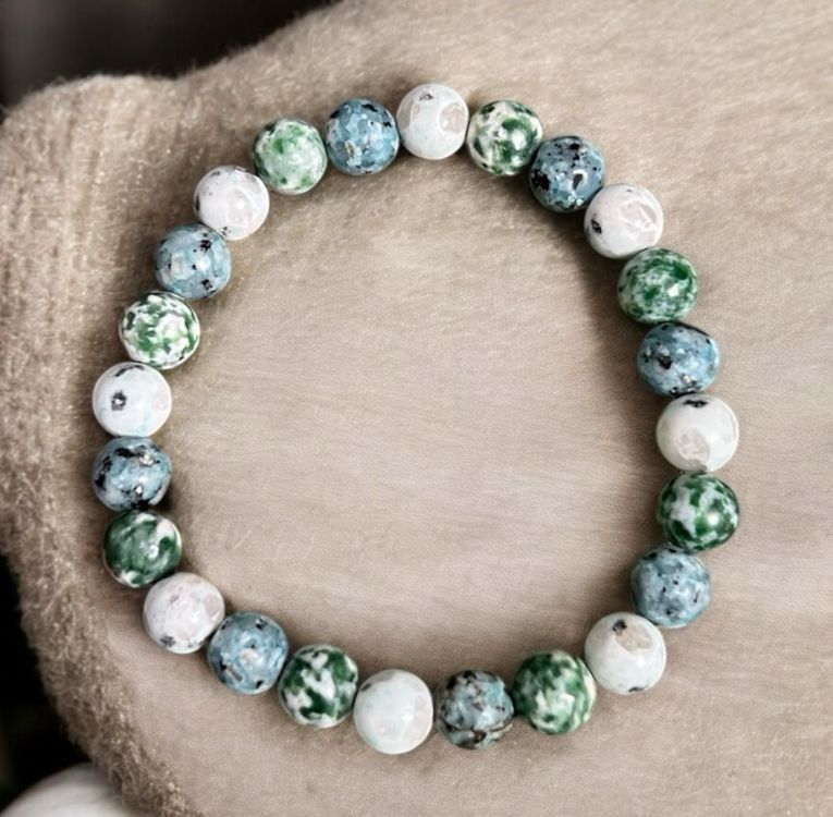 Bracelet en pierres naturelles, style unique et chic! (Neu und ...