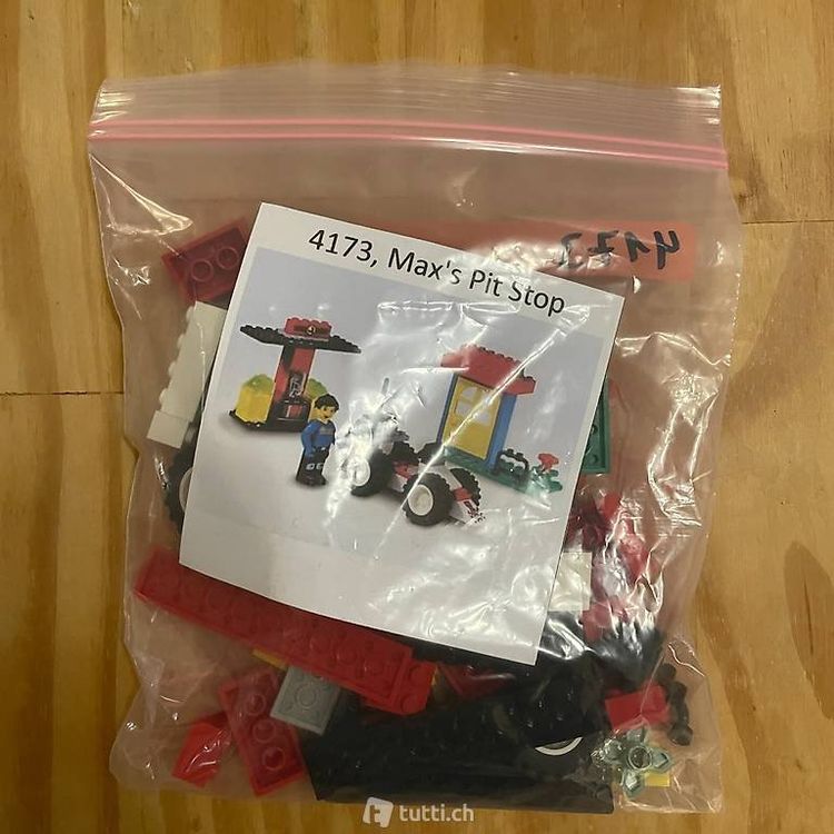 Lego 4173 Max's Pit Stop (Gebraucht) in Fanas für CHF 1 – mit Lieferung ...