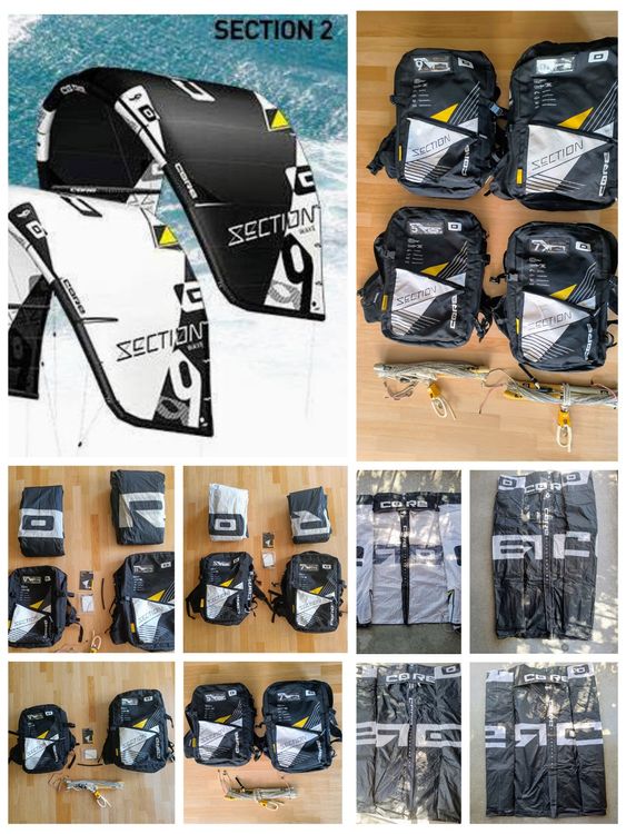 9/11m & Bar Core Section Kite Set, 2021 (Gebraucht) in Pfäffikon SZ für ...