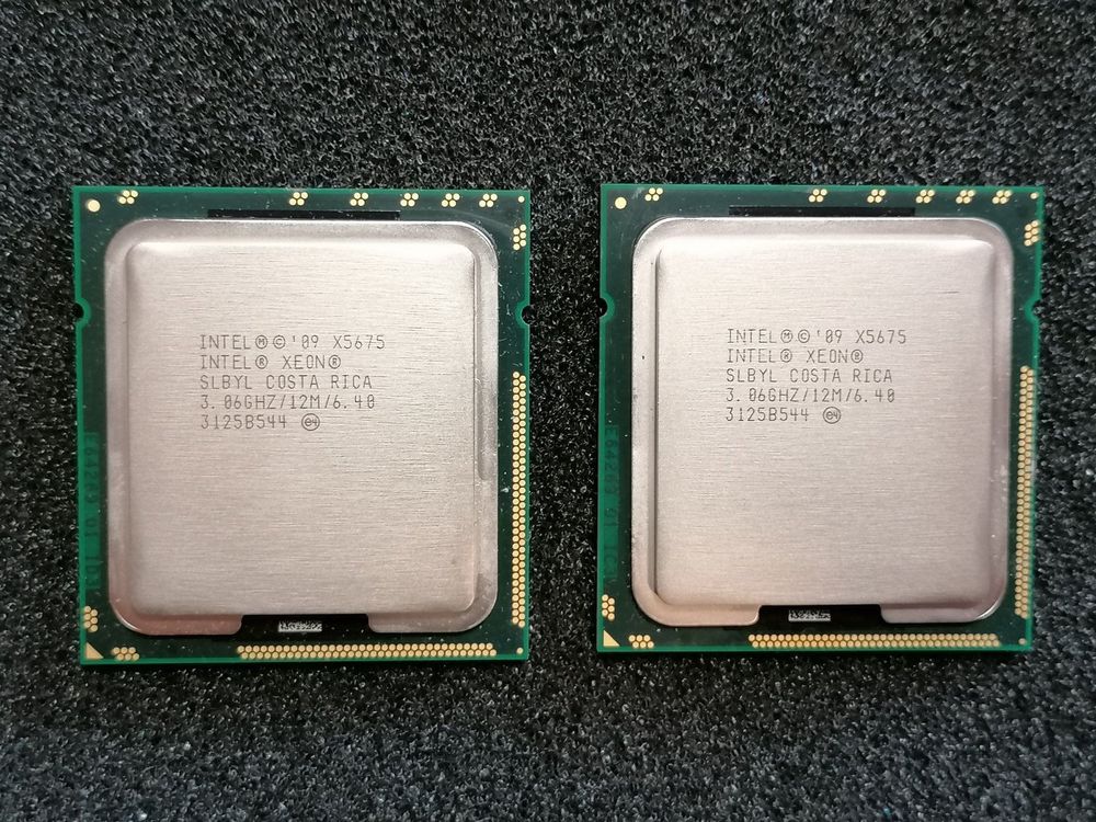 Kit 2x CPU Intel Xeon X5675 MATCHED PAIR | Kaufen auf Ricardo