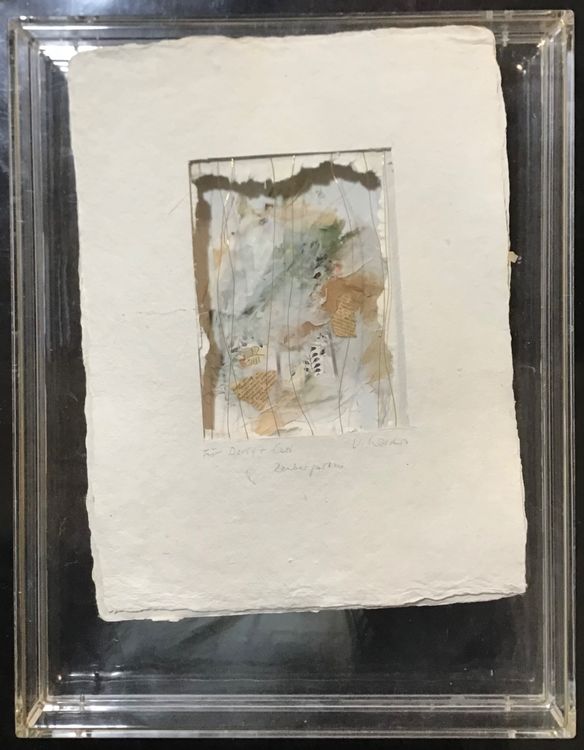 Sehr Interessante Mischtecknik Unleserlich Signiert | Kaufen auf Ricardo