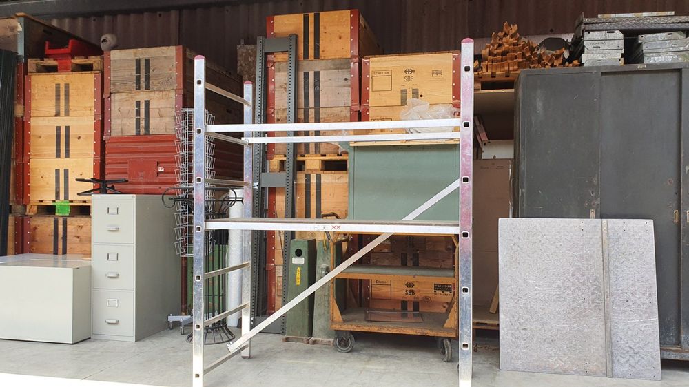 Rollgerüst Mobiles Gerüst Alu Podest Arbeitsbühne (Gebraucht) in Belp ...