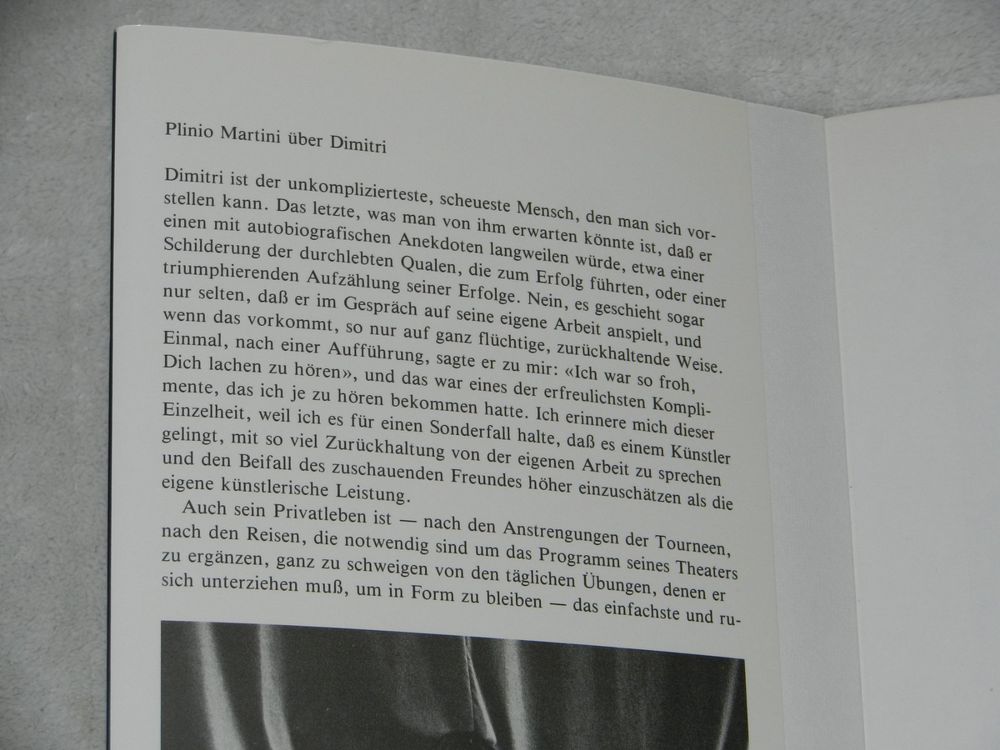 BUCH SOFTCOVER / DIMITRI,CLOWN / von PATRICK FERLA | Kaufen auf Ricardo