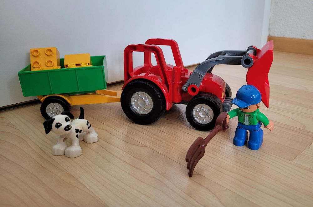 Lego Duplo 5647 grosser Traktor | Kaufen auf Ricardo