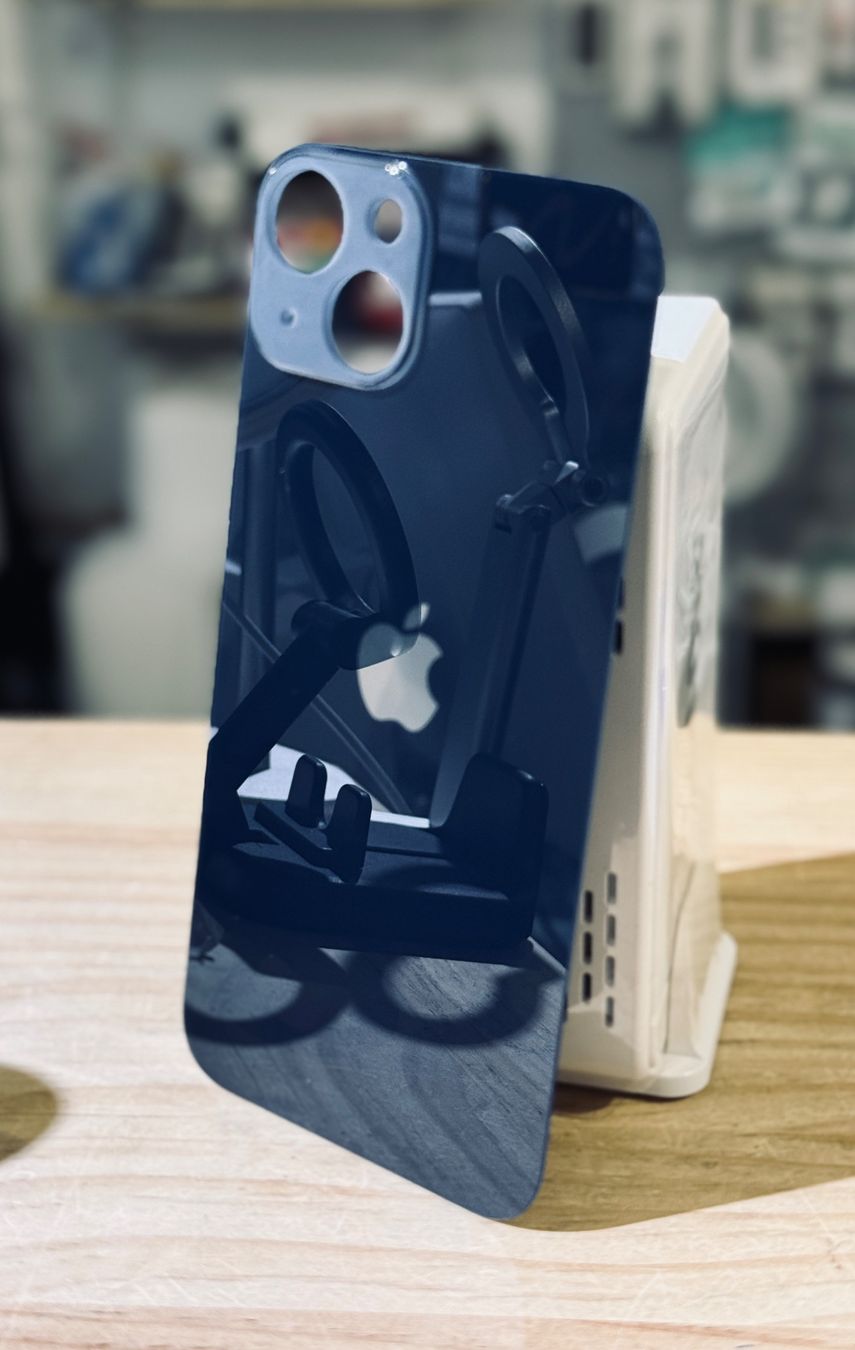 Vitre Arrière IPhone 13 paroi arrière Mauve avec logo (Neuf avec ...