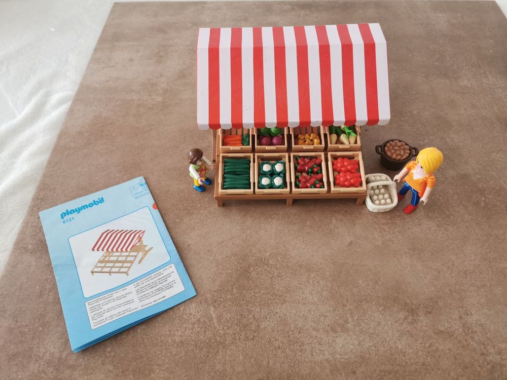 Marktstand Playmobil Country 6121 Gemüsestand (Gebraucht) in Dättlikon ...