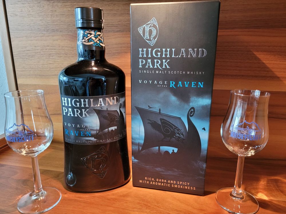 HIGHLAND PARK Voyage of the Raven 0.7 Liter 41.3% (Neu und ...