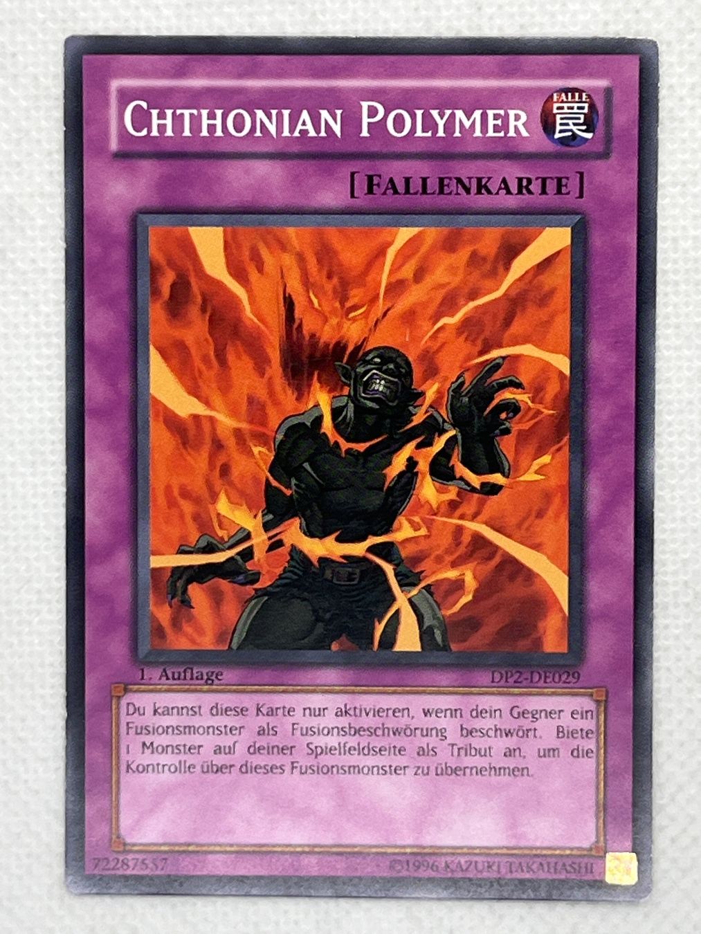 Yu-Gi-Oh! Karte - Chthonian Polymer - Selten! Top! (Gebraucht) in ...