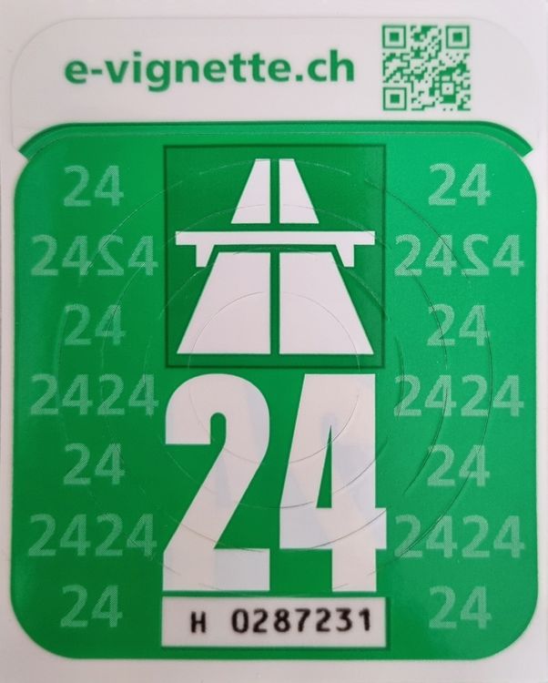 Autobahnvignette 2024 (Neu und originalverpackt) in Windisch für CHF 37 ...