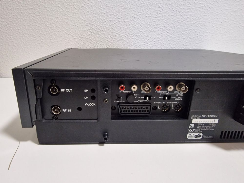 Panasonic NV-FS100 S-VHS REKORDER 24 MONATE GARANTIE (Gebraucht) in ...