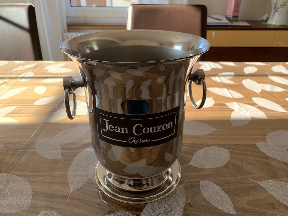 Seau à glace / Champagne Jean Couzon Orfèvre inox 18/10 (Neu (gemäss ...